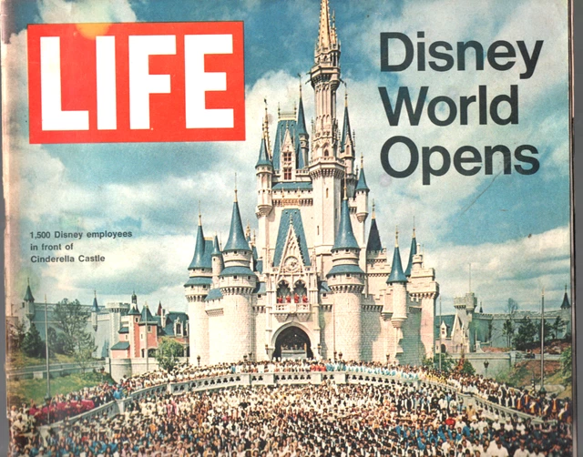 LIFE MAGAZINE OCTOBER 15 1971 Disney World Opens £5.48 - PicClick UK