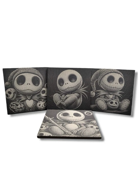 DISNEY BABY JACK Skellington - Nightmare Before Christmas Slate Coaster ...