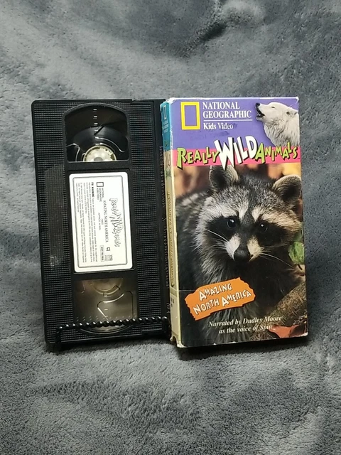 NATIONAL GEOGRAPHIC: REAL Wild Animals Amazing North America [VHS] £4. ...
