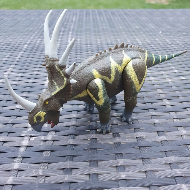 RARE SEGA TOYS Dinosaur King - Styracosaurus - Realistic Action Figure ...