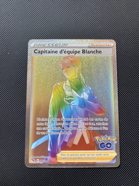 CARTE POKÉMON CAPITAINE d'équipe Blanche 082/078 EB10.5 Pokémon Go FR EUR 35,50 - PicClick FR