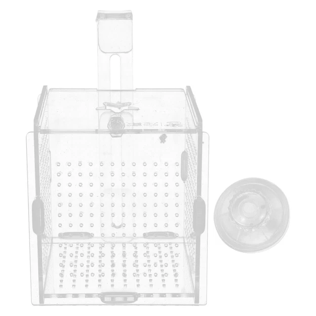 BETTA BOX ACRYLIC Fish Tank Breeding Hatchery Aquarium £12.55 - PicClick UK