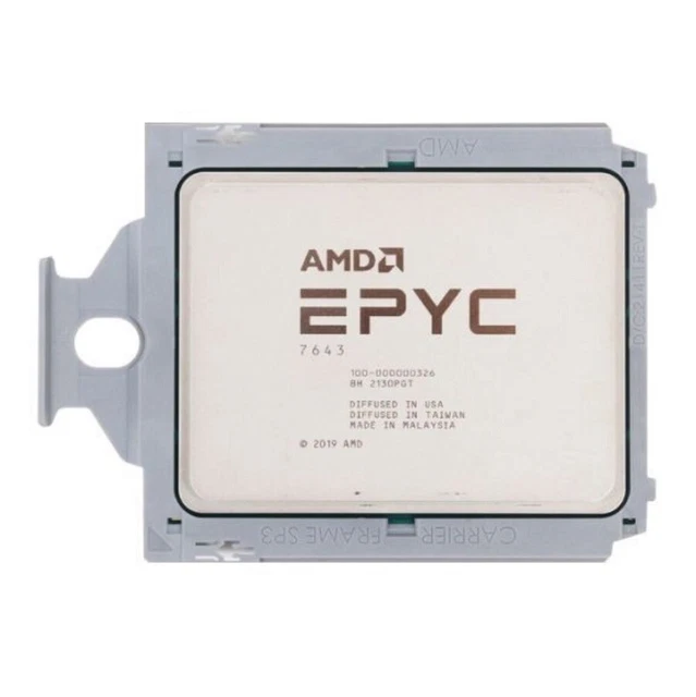 PROCESSEUR PROCESSEUR AMD EPYC Milan 7643 48 cœurs 96 threads socket 2 ...
