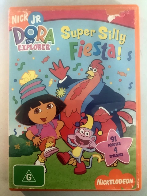 DORA THE EXPLORER Super Silly Fiesta - DVD UK Release Factory Sealed! £ ...