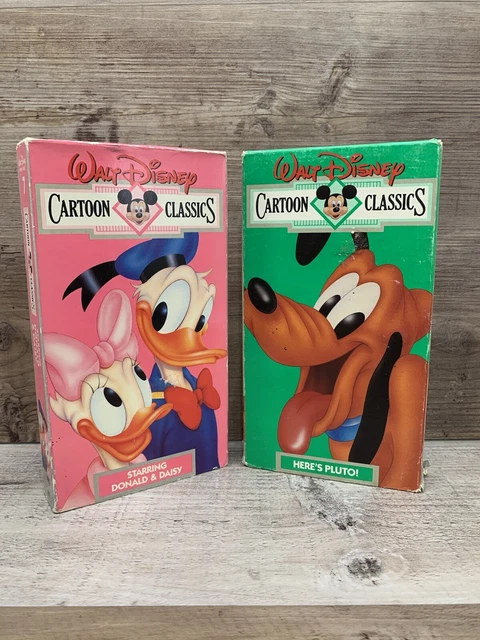 Lot Vhs Walt Disney Cartoon Classics 1 2 4 5 6 Eur 16 73 Picclick Fr