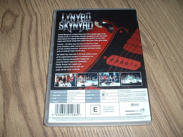 LYNYRD SKYNYRD - Freebird - The Movie/Tribute Tour Live Concert (DVD ...