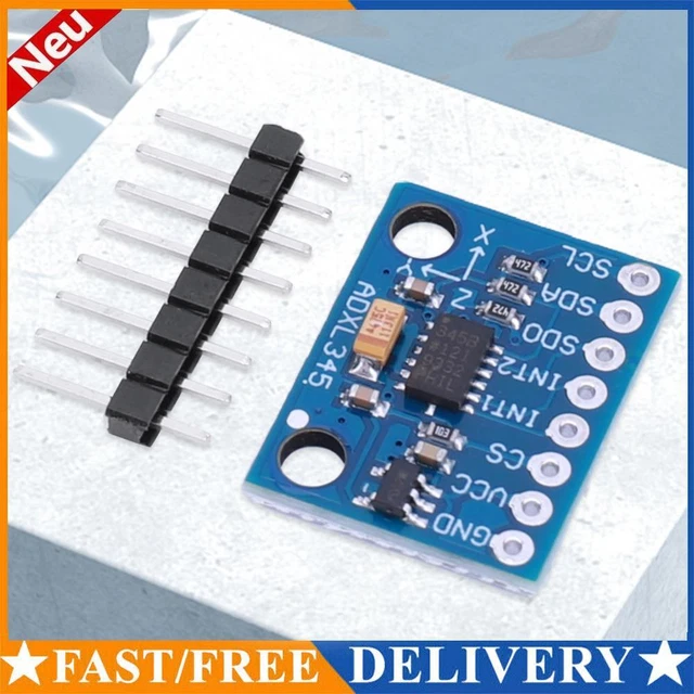 Gy 291 Adxl345 Digital Acceleration Gravity Tilt Sensor Board Durable Dc3~5v £3 71 Picclick Uk