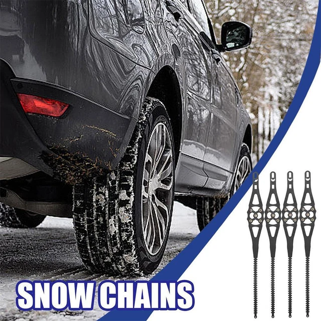 1-8X ANTI-SKID MUD Ice Snow Chains Winter Safety For Car Truck Tire SUV ...