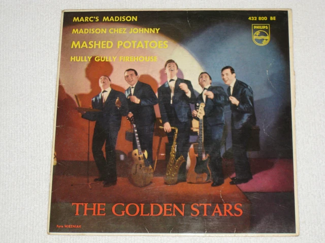 THE GOLDEN STARS Of J. Hallyday Marc´s Madison Rare Original Espagnol ...