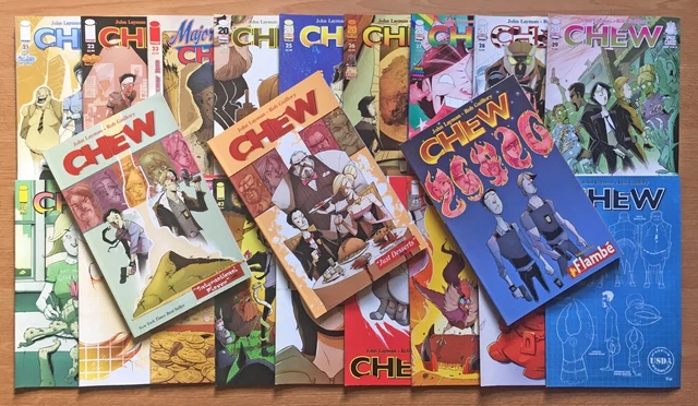 CHEW MAGAZINE, VOLS 1, 2 & 3, Magazines 21-29, 39-46, and 48, Layman ...
