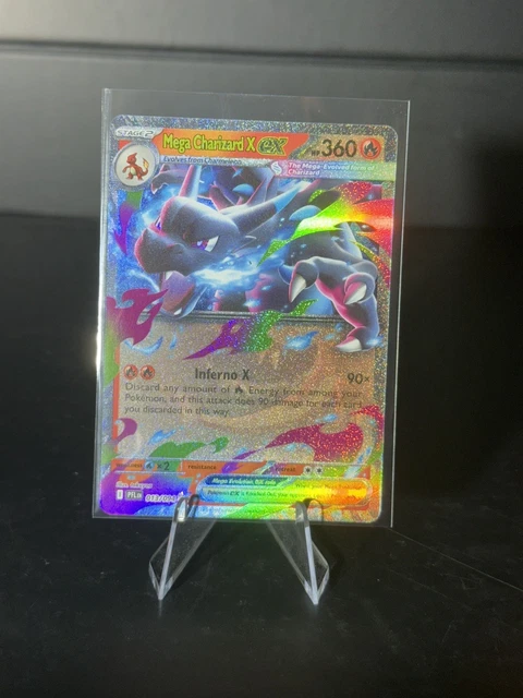 MEGA CHARIZARD X 013/094 Ex Phantasmal Flames Phantasmal Flames Pre ...