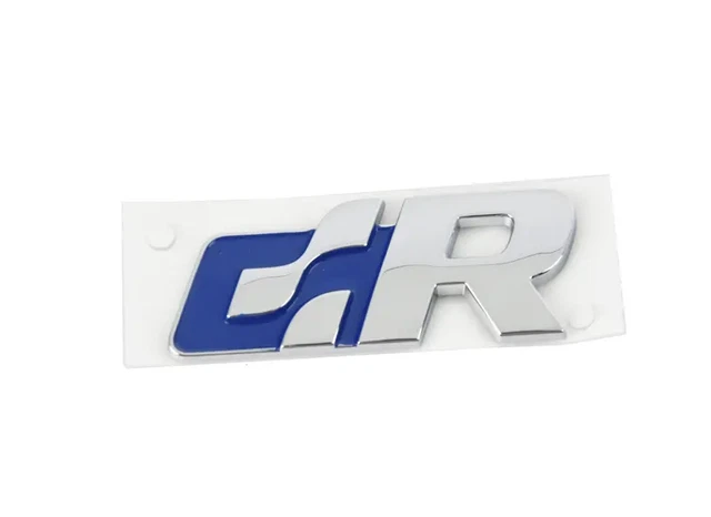 NEW OEM VW Golf Passat R-LINE Side Chrome Blue Badge Emblem ...