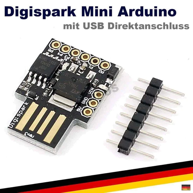 DIGISPARK MINI ARDUINO + USB | IDE Attiny85 Kickstarter Board Modul EUR ...