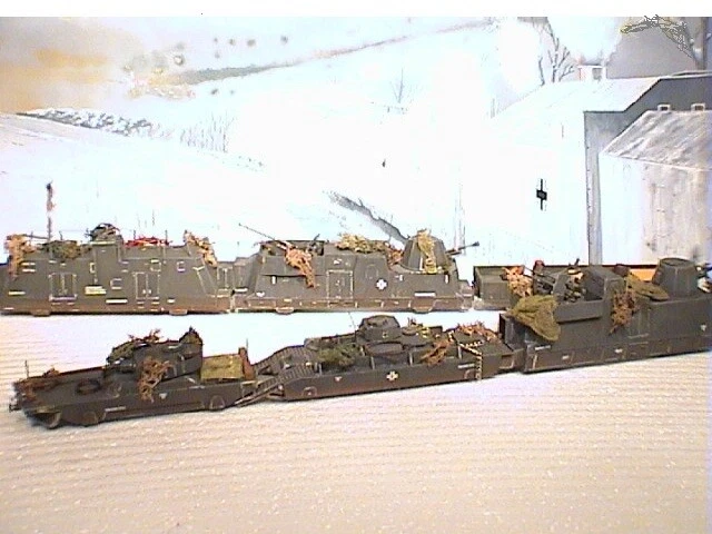 459W- PANZERZUG BP 42 Wehrmacht BP44 Panzerwaggon DR EUR 638,87 ...