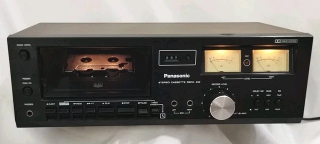 PANASONIC RS-612US STEREO Cassette Deck For Parts Or Repair £40.15 ...