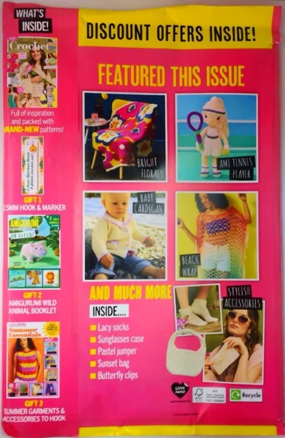 SIMPLY CROCHET MAGAZINE #176 2026 Plus grand pack Bumper: 136 Designs ...