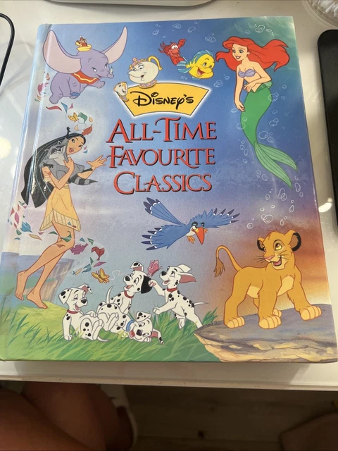 DISNEY’S ALL-TIME FAVOURITE Classics Hardcover 1998 – Rare Collectible ...