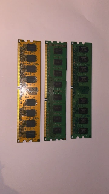 6GB RANDOM RAM STICK (3 x 2GB) Kingston 2 GB RAM Memory Desktop DDR3 ...