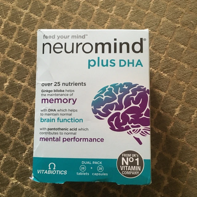 VITABIOTICS NEUROMIND PLUS Tablet - 56 Count £16.69 - PicClick UK