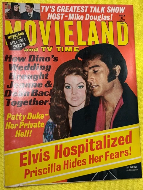 MOVIELAND AND TV Time July 1971 Elvis Presley £8.35 - PicClick UK