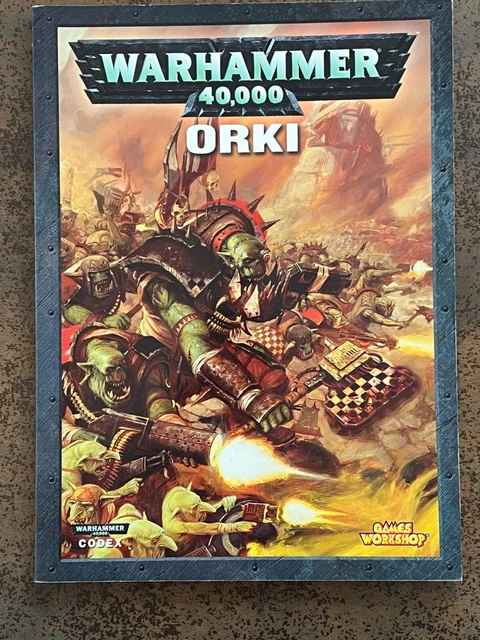COD. 1822. WARHAMMER 40k, codex Space orks 5th edition Italian Oop. EUR ...