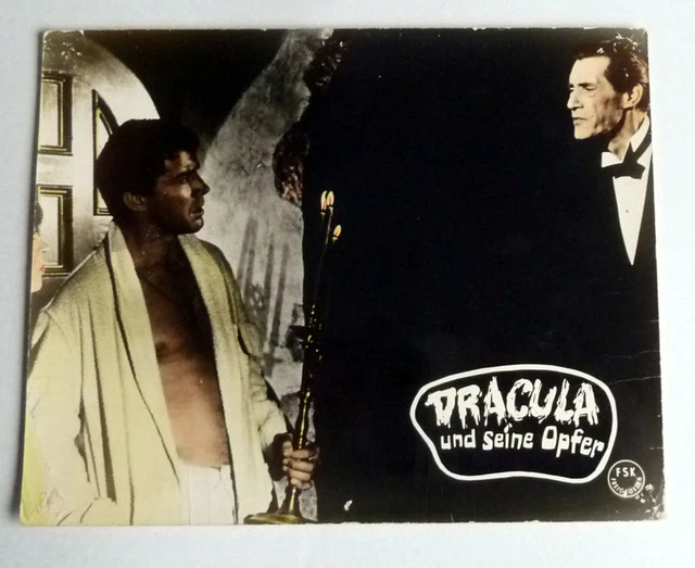 DRACULA UND SEINE OPFER John Carradine AUSHANGFOTO #E German L C ´70 Al ...