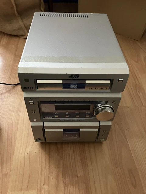 JVC MICRO STEREO CA-UXP55 No Speakers CD Radio Works Tape Cassette Not ...