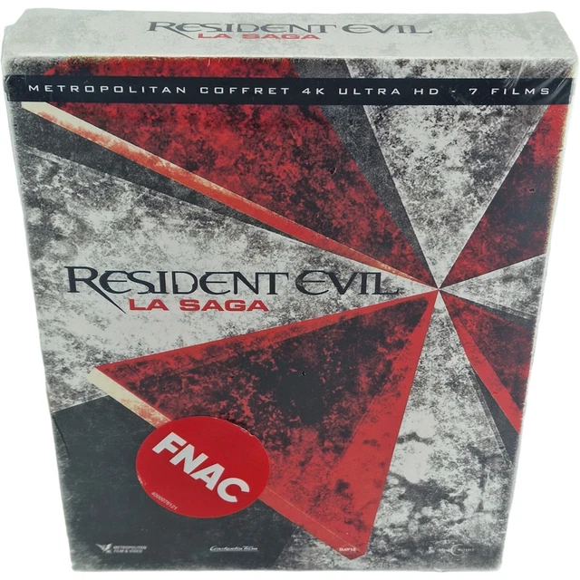 RESIDENT EVIL: L'INTEGRALE 4K Blu-Ray 6 Film Richard Harris 2022 Zona ...