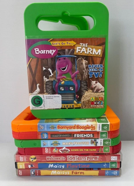 8 X KIDS Farm DVD Collection Bundle Region 4 Children Animated Film ...