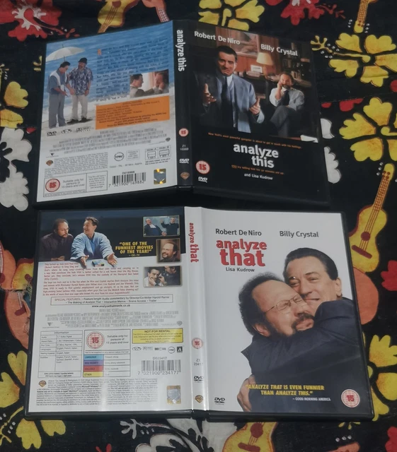 ANALYZE THIS & Analyze That Dvd 2-Film Crime Comedy Movie Set Robert De Niro £3.28 - PicClick UK