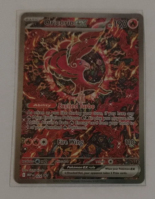 POKEMON TCG: MEGA Evolution - Oricorio ex (024 Promo) £1.17 - PicClick UK