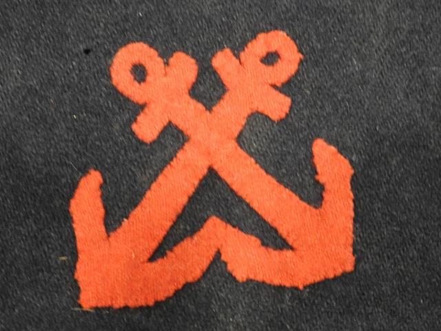 ANCRE DE BRAS FNFL France Libre Marine nationale ww2 - VOIR lot 2ème ...