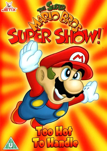 SUPER MARIO BROTHERS SUPER SHOW DVD Animation Original UK Release New ...