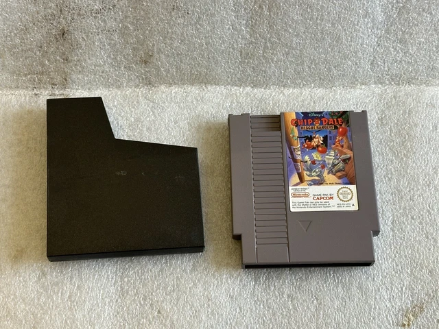 DISNEY'S CHIP N Dale Rescue Rangers NES Nintendo Game Cart PAL A UKV ...