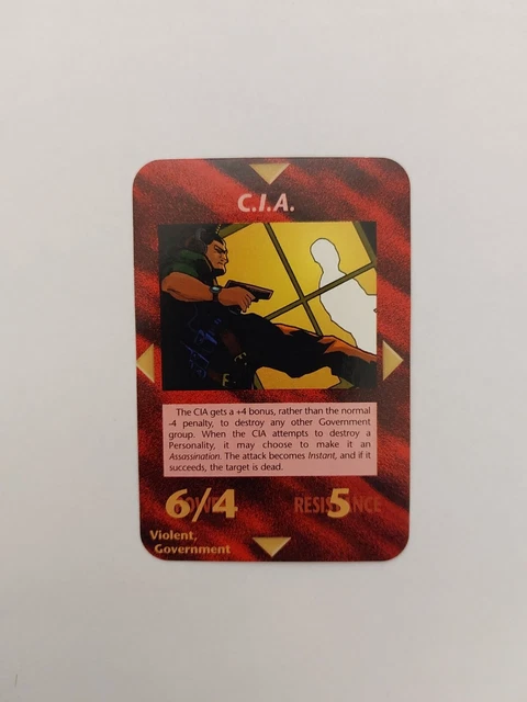 INWO ILLUMINATI NEW World Order C.I.A. 1995 Unlimited Edition *RARE ...