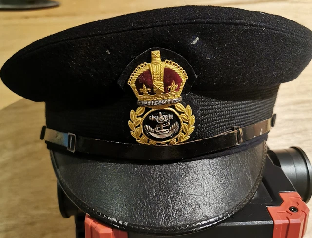 WW2 BRITISH ROYAL Navy, Chief Petty Officer Cap £75.00 - PicClick UK