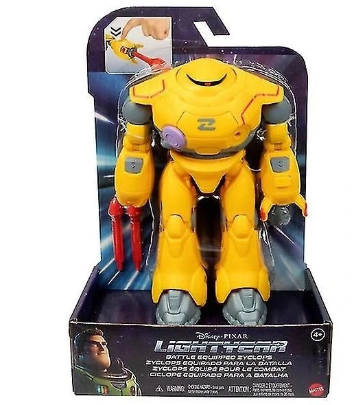 DISNEY PIXAR LIGHTYEAR Battle Equipped Zyclops Space Robot Action ...