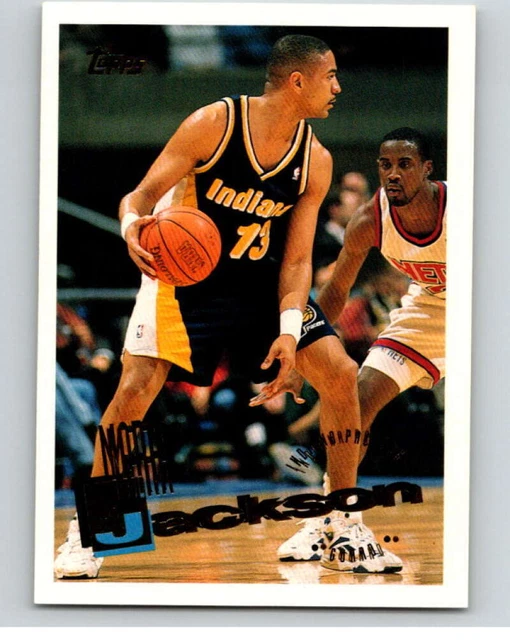 1995-96 TOPPS NBA #281 Mark Jackson Indiana Pacers V70515 EUR 1,02 ...