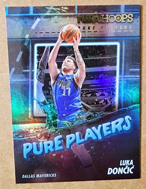 2023-24 PANINI NBA Hoops Luka Doncic Pure Players #1 Holo Foil Dallas ...