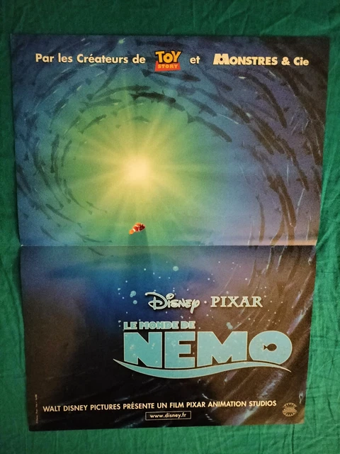 LE MONDE DE NEMO (Finding Nemo) - Affiche de cinéma French movie poster ...