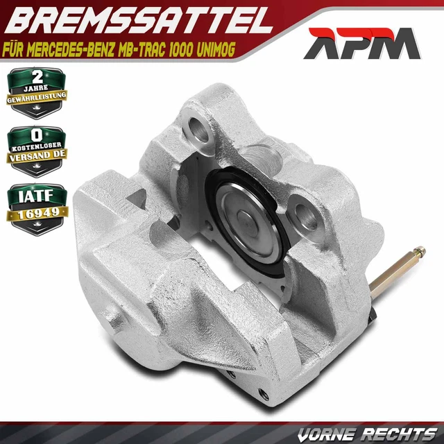 BREMSSATTEL VORNE RECHTS 60mm für Mercedes-Benz MB-TRAC 1000 UNIMOG U ...