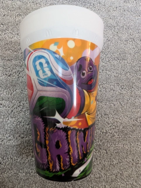 GRIMACE MCDONALDS 2026 FIFA World Cup Meal Collectible Cup Open Never ...