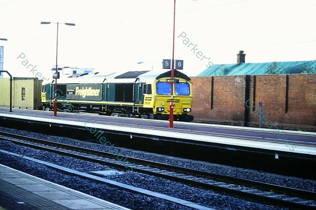 35MM SLIDE RAILWAY Diesel / Electric Freightliner Locomotive 66592 ...
