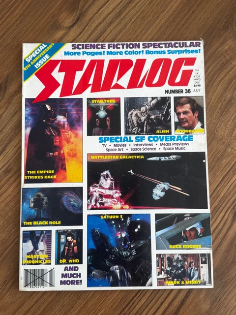 COLLECTION OF STARLOG Magazine 1980's £20.35 - PicClick UK