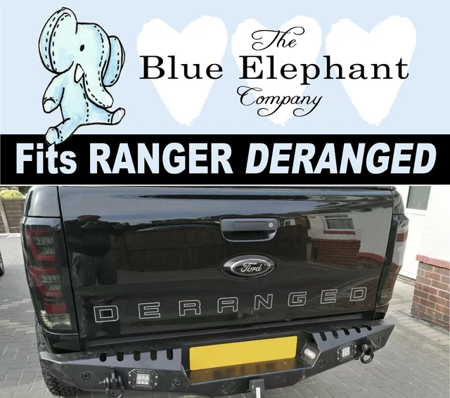 FITS FORD RANGER *DERANGED* GRAPHICS STICKERS STRIPES DECALS PICK UP ...