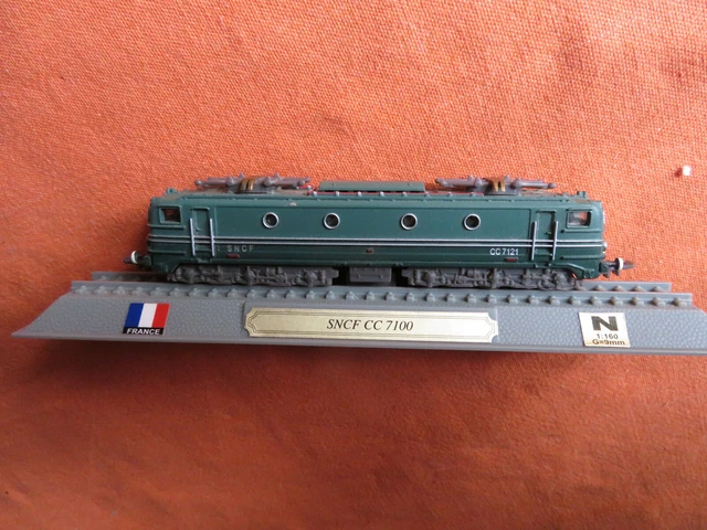 JOUET TRAIN LOCOMOTIVE Collection Del PRADO SNCF CC 7100 N NObjet de ...