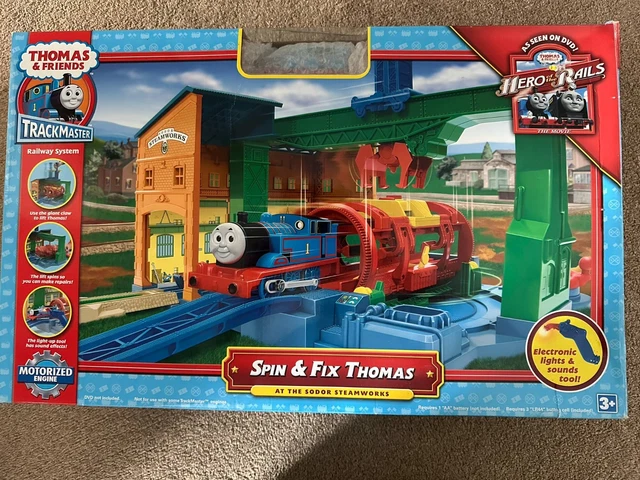 TRACKMASTER THOMAS & Friends Spin & fix, missing Electronic lights ...