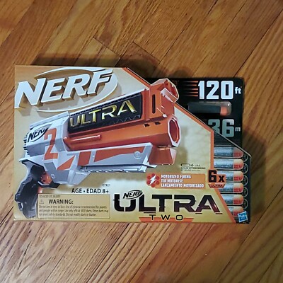 NERF ULTRA 2 Two Motorized Six Dart Blaster Fast Back Reloading New in ...