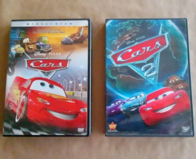 DISNEY PIXAR CARS 1 & 2 DVD Movies Bundle Set £7.21 - PicClick UK