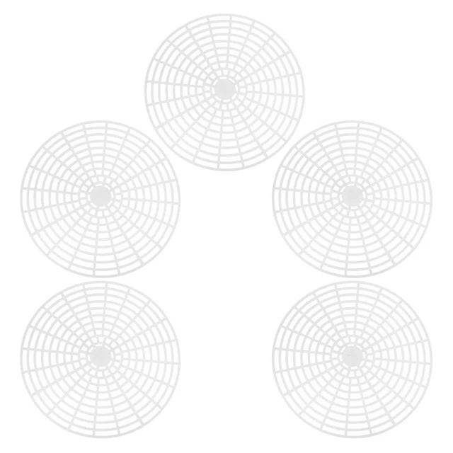 5 PCS KIMCHI Jar Press Fermentation Mesh Plate Fermenting Presser ...